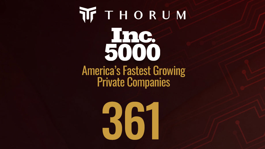 Thorum Rings Inducted into the Inc. 5000 Class of 2023.