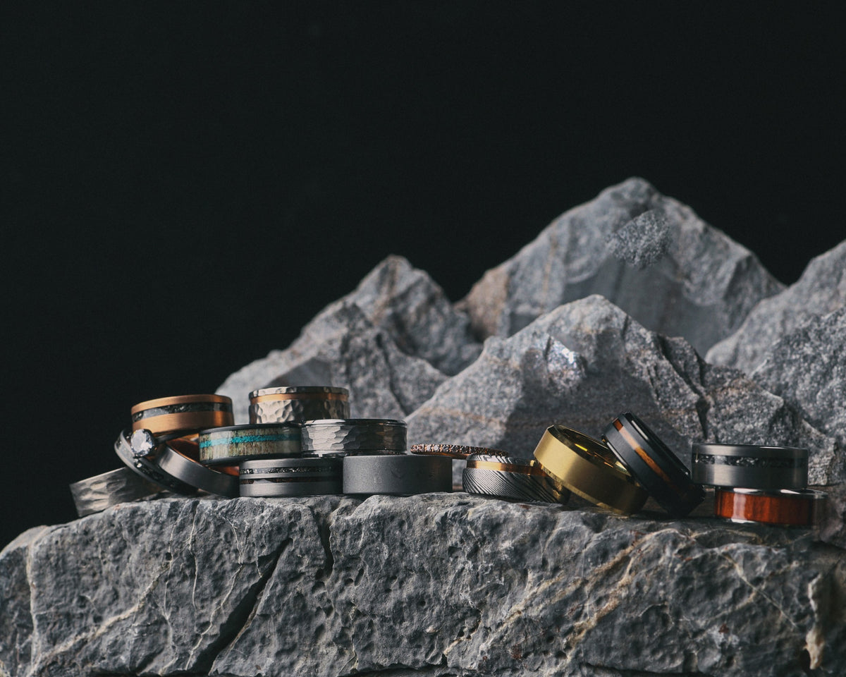 Men's Wedding Rings, Meteorite Rings, & Wood Rings - Thorum