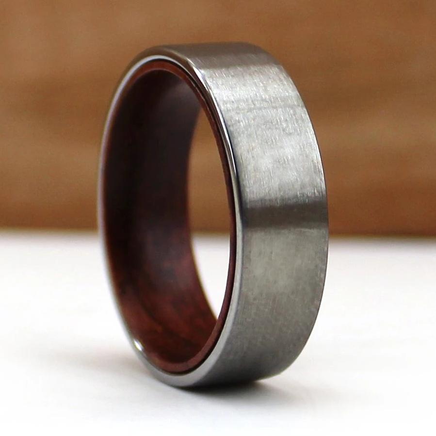 The Redwood | Silver Tungsten and California Redwood | Thorum