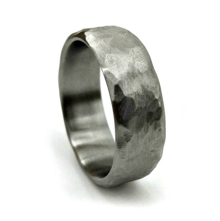 The Smith | Cold Hammered Titanium Ring | Thorum